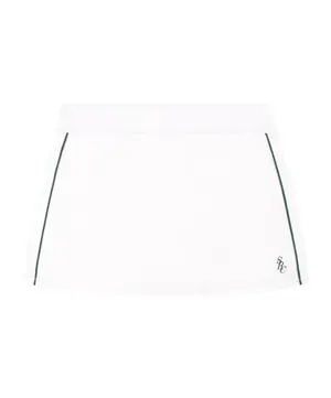 SPORTY  RICH Side-stripe Mini Skirt - No