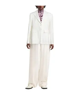 Max Mara Minimalist Single-breasted Blazer