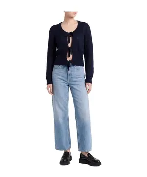 GANNI Solid Color Thick Knitted
