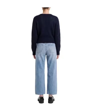 GANNI Solid Color Thick Knitted