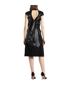 Sportmax Satin-finish High-neck Sleeveless Top