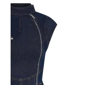 JEAN PAUL GAULTIER Zipped Denim Dress
