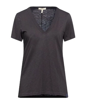 Rag & Bone Solid V-neck Short Sleeve T-shirt
