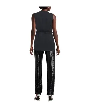 Rag & Bone Sleeveless Waist-tie Top