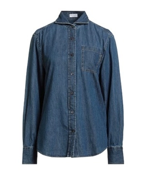 Brunello Cucinelli Medium Denim Shirt - Blue