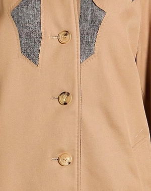 MAISON MARGIELA Minimal Multi-color Trench Coat