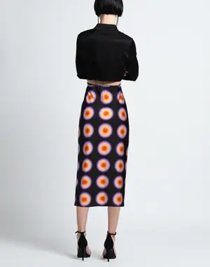Sportmax Printed Stretch Pencil Skirt