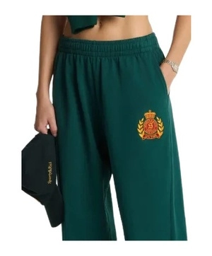 SPORTY  RICH Sporty & Rich Elasticated Logo Track Pants