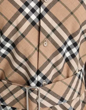 Burberry Classic Print Shirt Dress - No