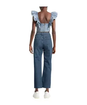Rag & Bone High-waisted Straight-leg Jeans