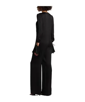 Saint Laurent Solid Color Jumpsuits