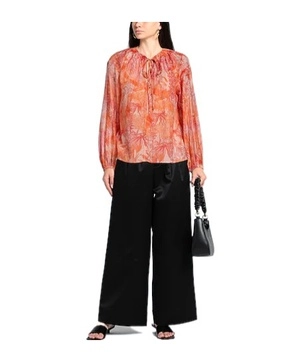 Max Mara Floral Print Blouse