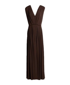 Max Mara Sleeveless Pleated Dress
