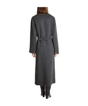 Max Mara Double Breasted Wool Coat With Belt