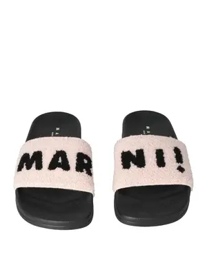 Marni Printed Terrycloth Slides