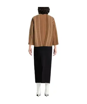 Rag & Bone Long Striped Single- Coat