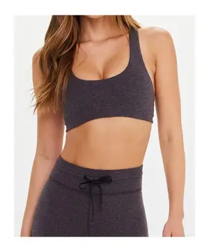 The Upside Moondance Sport Bra - Charcoal-grey
