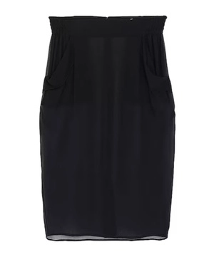 Saint Laurent Midi Pencil Skirt