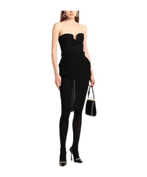 Saint Laurent Midi Pencil Skirt