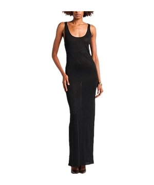 Saint Laurent Sleeveless Maxi Knit Dress