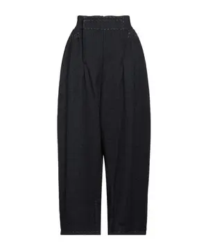 MAISON MARGIELA Tailored Flannel Trousers With Contrast Stitching