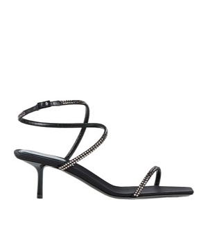 Saint Laurent Open-heeled Embellished Slingback Sandals
