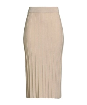 Max Mara Ribbed Knit Midi Skirt