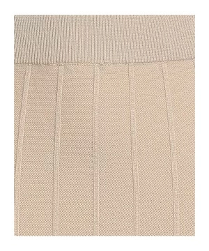 Max Mara Ribbed Knit Midi Skirt