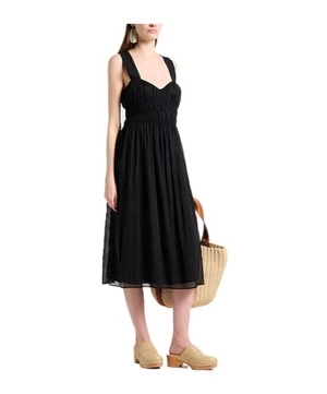Burberry Solid Sleeveless Dress