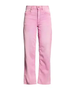 Isabel Marant Étoile Solid-color Versatile Straight-leg Pants - Pink