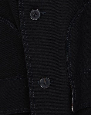 MAISON MARGIELA Simple Single-breasted Overcoat