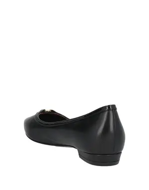Tory Burch Minimalist Leather Pointed Ballet Flats