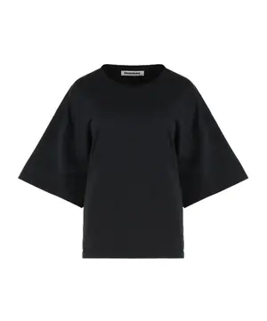 DARKPARK Crew Neck Pleated T-shirt