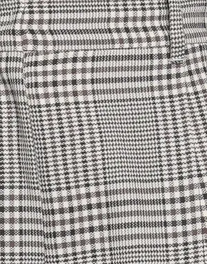 Max Mara Plaid Straight-leg Trousers In Cool Wool