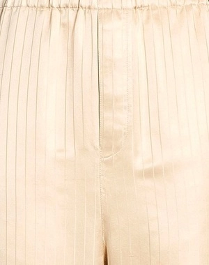 Saint Laurent Striped Waist-cinching Trousers