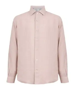 Eleventy Striped-print Long-sleeve Shirt