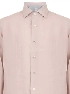 Eleventy Striped-print Long-sleeve Shirt