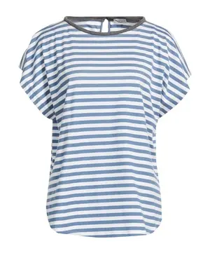 Brunello Cucinelli Striped Crewneck T-shirt