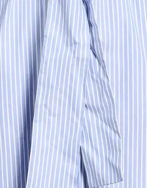 Max Mara Striped Belted Shirt Dress