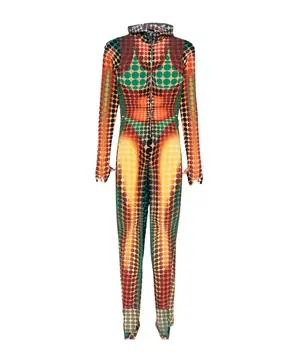 JEAN PAUL GAULTIER Zip Dotted All-in-one