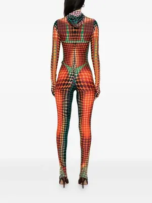 JEAN PAUL GAULTIER Zip Dotted All-in-one