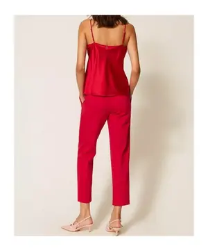 TWINSET Slits Cigarette Trousers