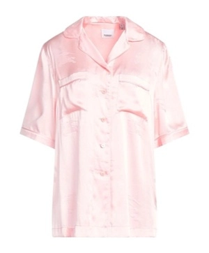 Burberry Patterned Shirts Blouses - Pink