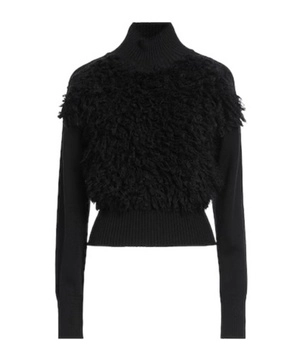 Max Mara Two-tone Wool Knit Sweater - Black