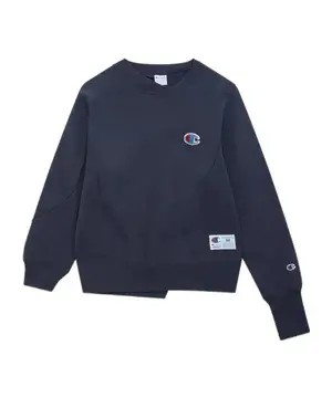 Undercover X Champion Patchwork Crew-neck Sweatshirt - Black