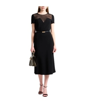 Max Mara Solid-color Flared Skirt