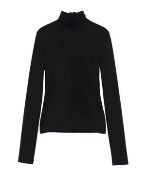 Nanushka Turtleneck Top - Black