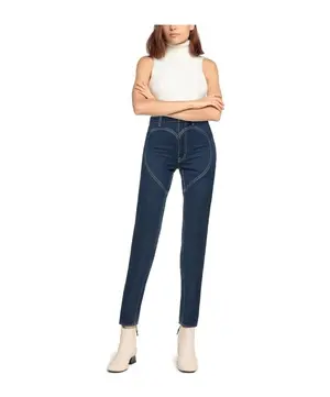 Burberry Solid Color Straight Leg Pants