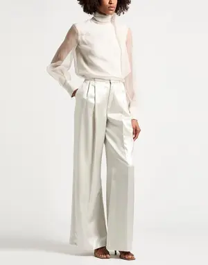 Brunello Cucinelli Bow Tie Blouse