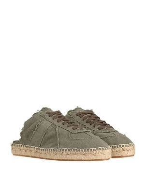 MAISON MARGIELA Minimal Round Toe Canvas Shoes